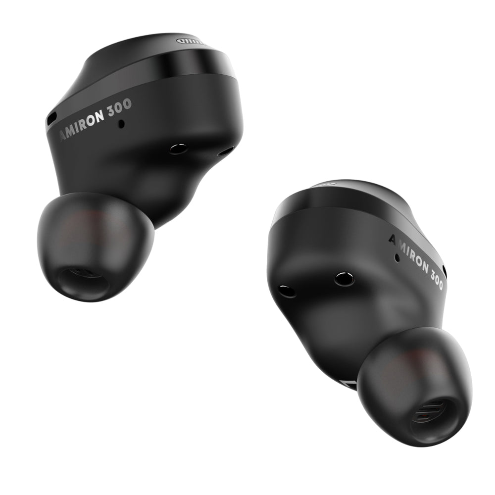 AMIRON 300 Hi-Res Audio - Active Noise Cancellation (ANC). Black