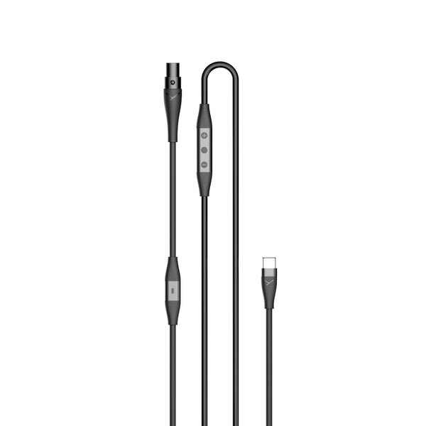 PRO X USB-C Cable with integrated ESS DAC, in-line remote & Mic.